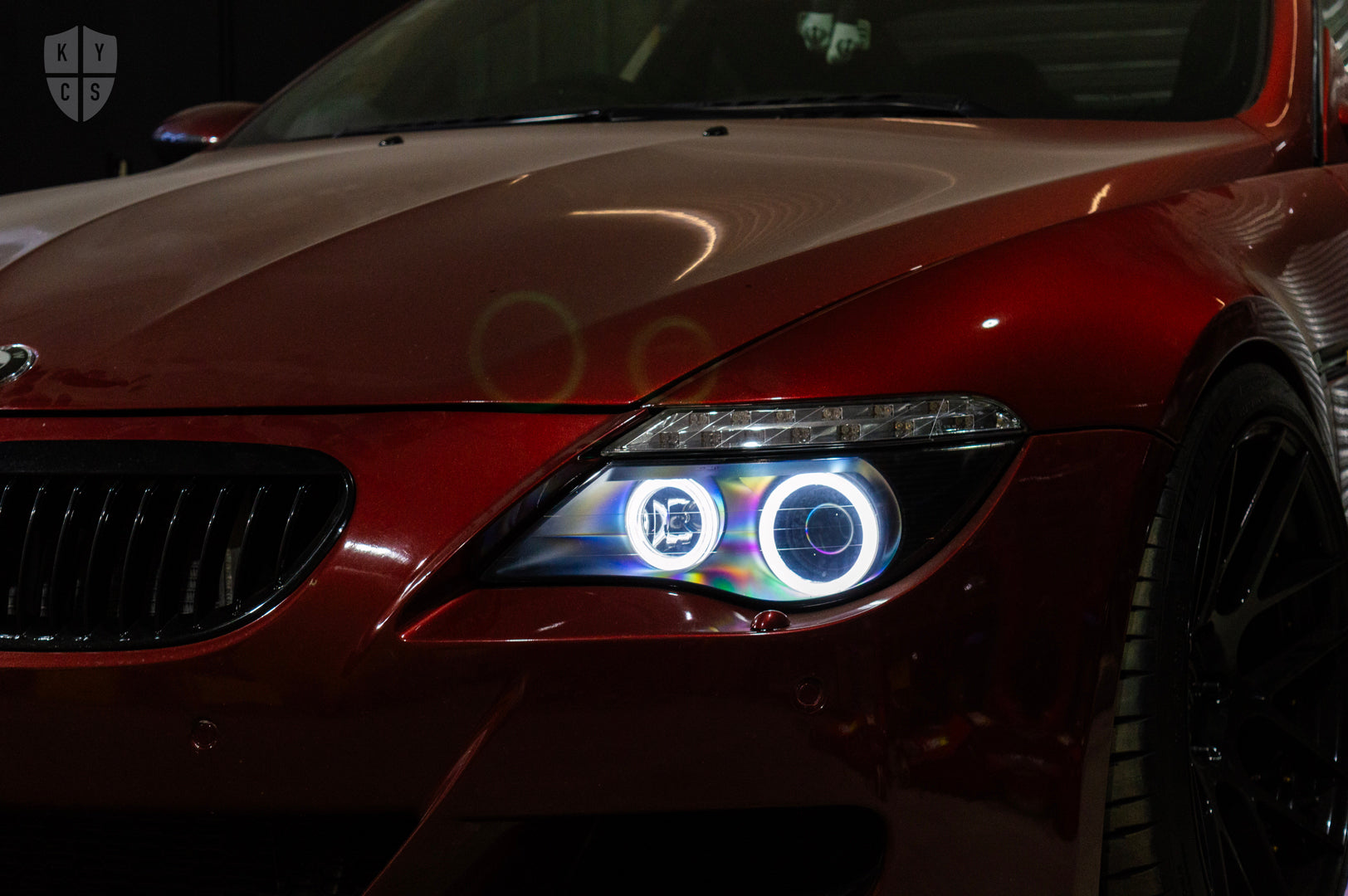 E63 E64 Pre LCI - Round Angel Eyes (6 Series & M6 Xenon Headlights ...